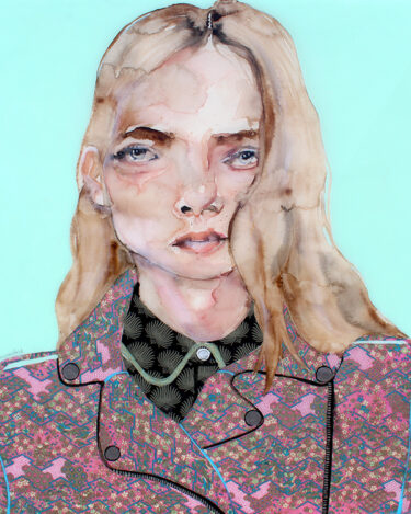 Jacket (in violet) – lisa krannichfeld